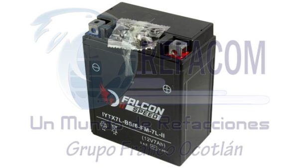 FALCON-IYTX7L-BS BATERIA MF-FA FALCON SPEED YTX7L-BS/6-FM-7L-II ...