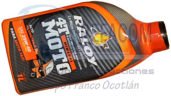 RALOY-10642 ACEITE RALOY MOTO 4T 25W-60 .946ML – BUSCADOR GRUPO FRANCO