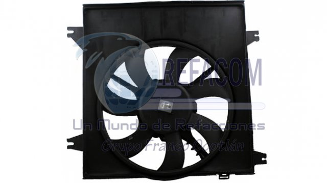 25380-05500 MOTOVENTILADOR COMP HYUNDAI ATOS 05-12 1.1L S/AIRE ...
