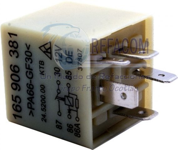 YL-37807 RELAY BLANCO VW 30 165906381=10716=09445 – BUSCADOR GRUPO FRANCO